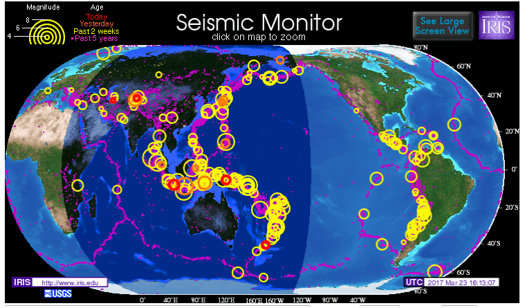 Earthquake Resources for Teachers & Students